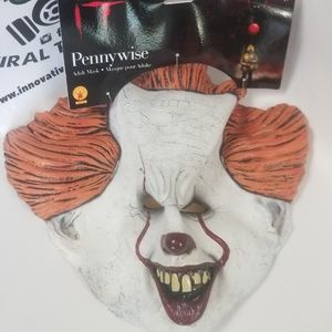 Rubie's | Accessories | New Pennywise Half Mask | Poshmark